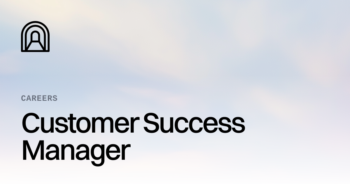 Customer Success Manager
