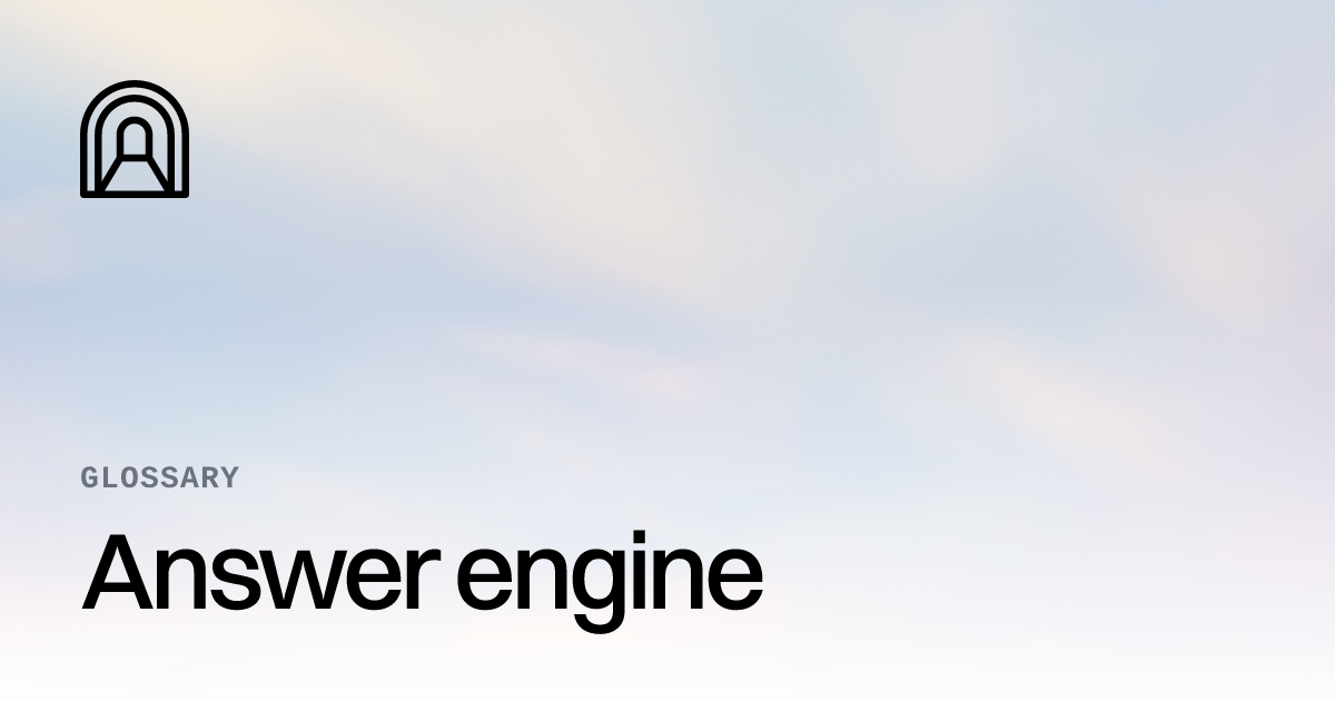 Answer engine