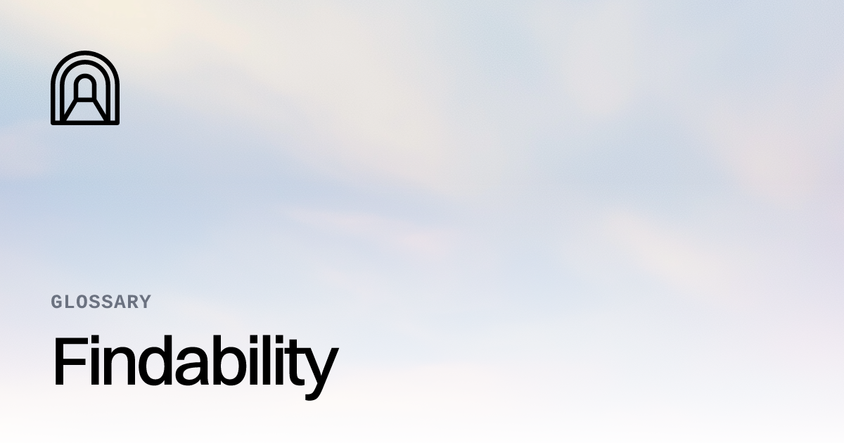 Findability