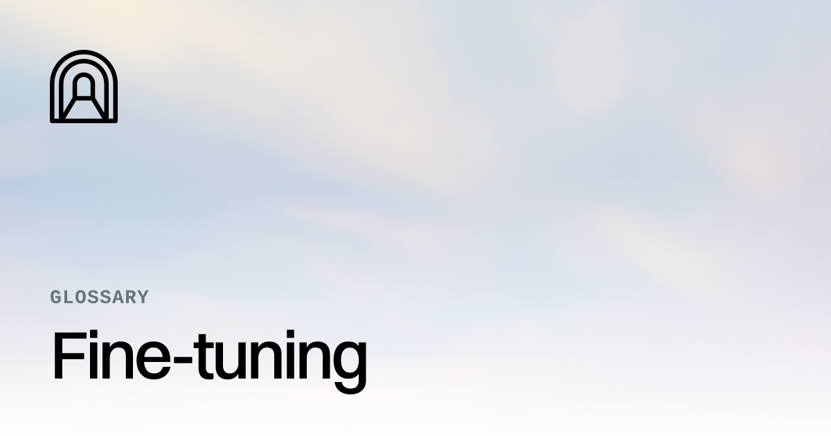 Fine-tuning