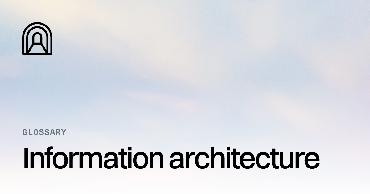 Information architecture