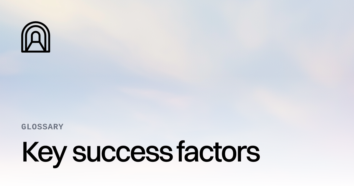Key success factors