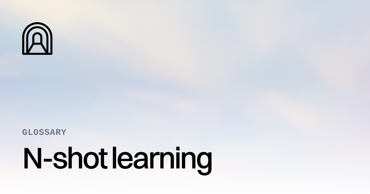 N-shot learning