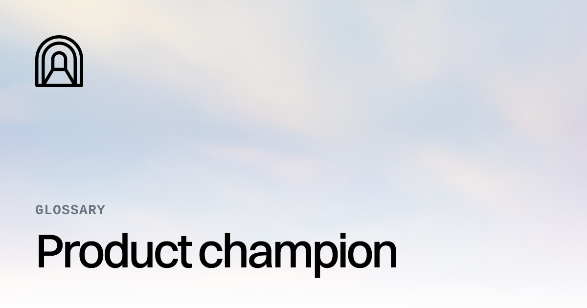 Product champion