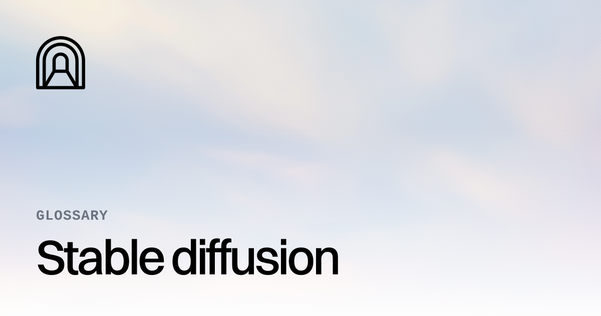 Stable diffusion